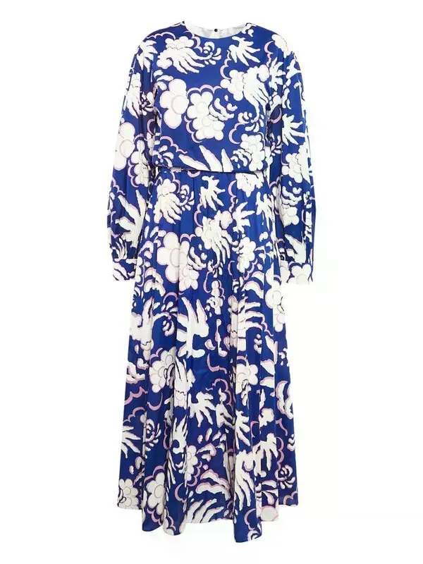 Valentino Garavani Cotton Maxi Dress - Blue