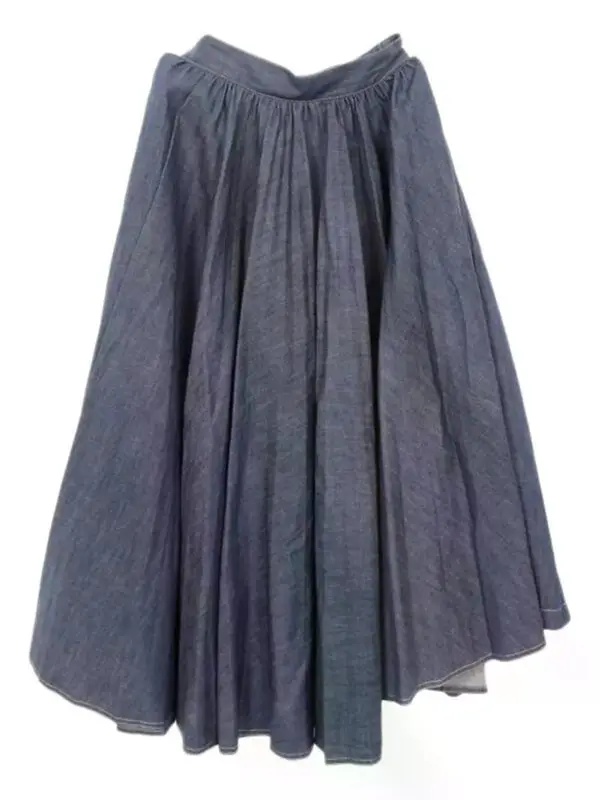 Dior 2010s Denim Wrap Skirt