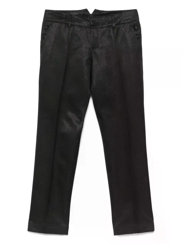 Gucci 2000s Jacquard Trousers