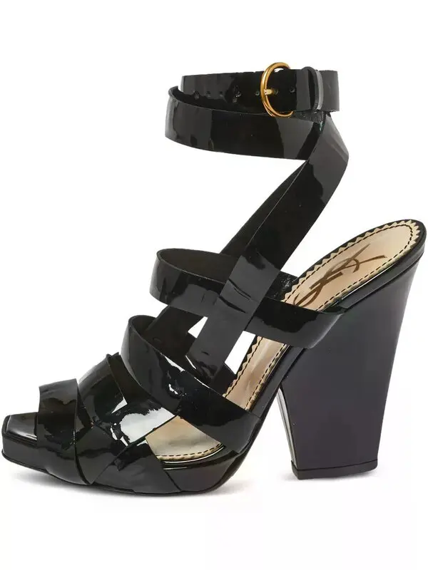 Saint Laurent 115mm Wrap Sandals