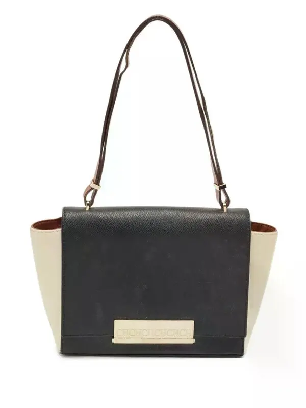 Carolina Herrera Leather Flap Bag