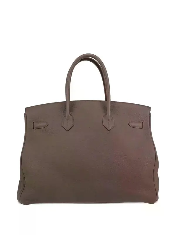 Hermès 2014 Birkin 35 Togo Leather Handbag - Grey