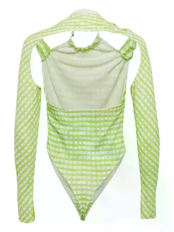 Jacquemus Le Body Nodi Bodysuit - Green