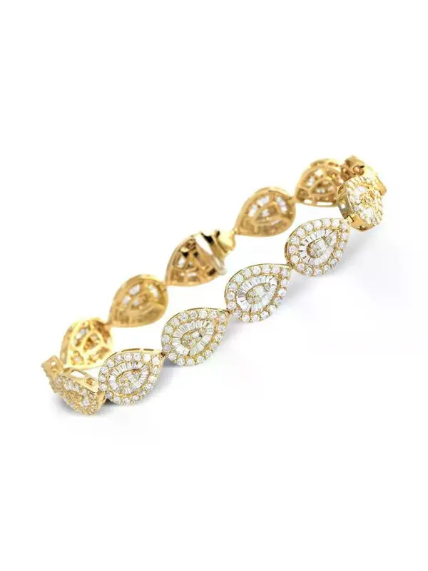 LB EXCLUSIVE 14k Yellow Diamond Bracelet - Gold