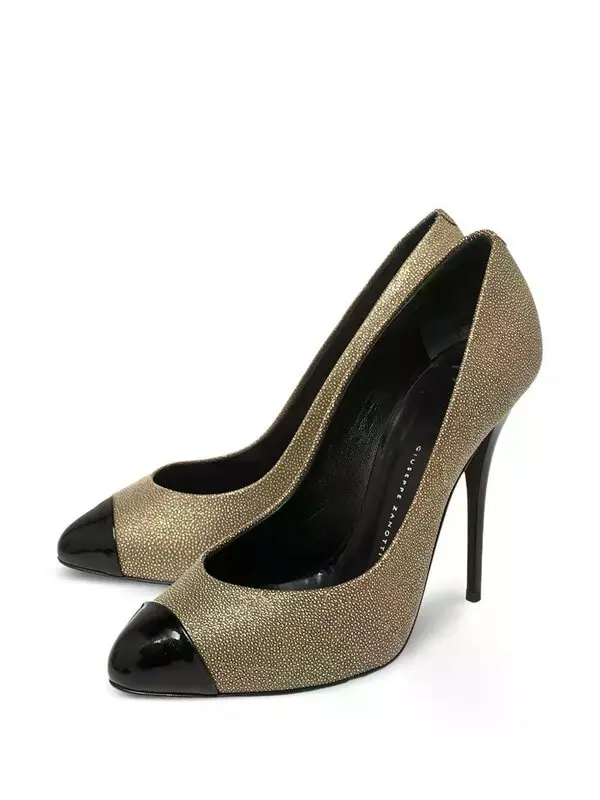 GIUSEPPE ZANOTTI 115mm Panelled Pumps