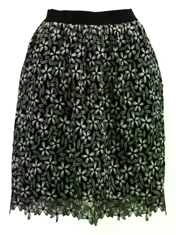 SELF-PORTRAIT Guipure-lace Mini Skirt