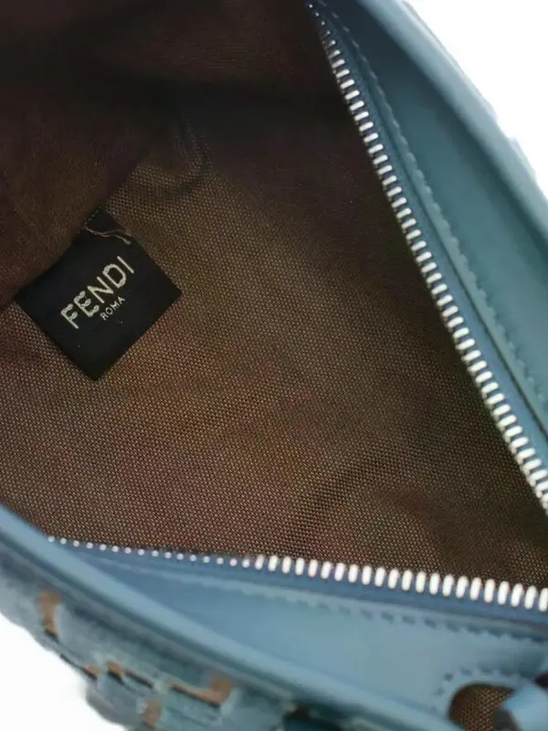 Fendi 2020s Mini Velour Tote Bag