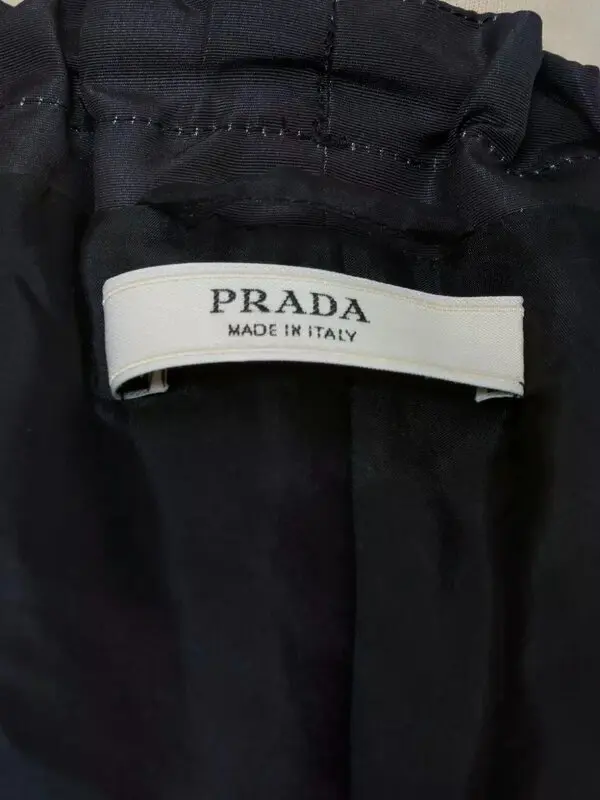 Prada Python Print Overcoat