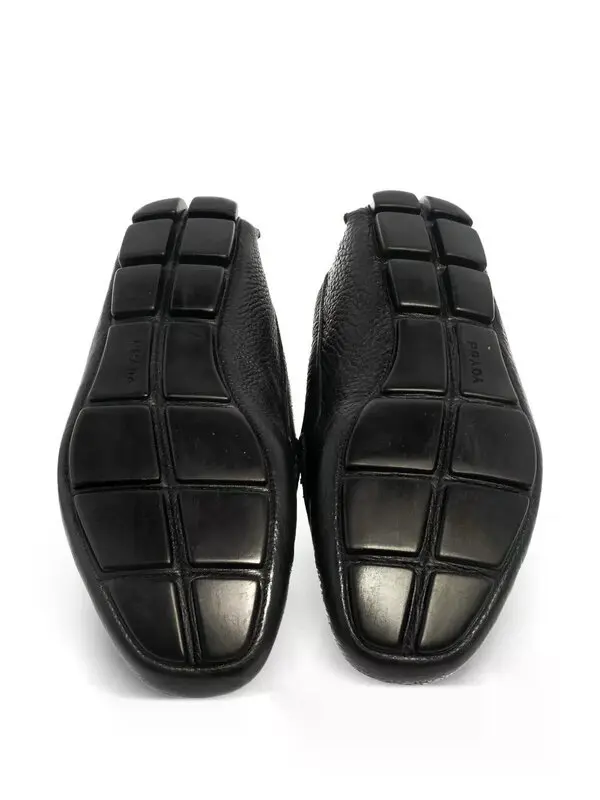 Prada Logo-lettering Loafers