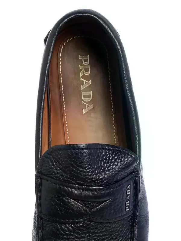 Prada Logo-lettering Loafers