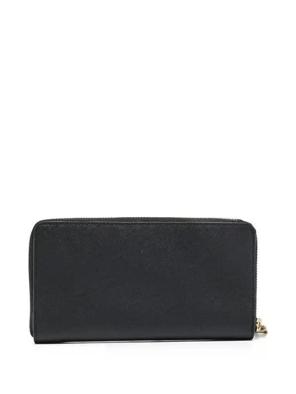 Dkny Textured-leather Zip-around Wallet