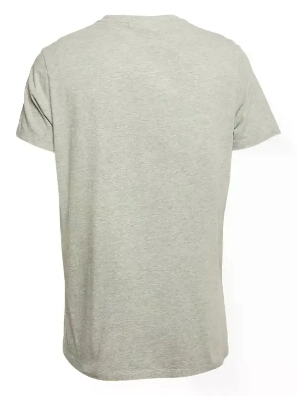 Burberry Logo-embroidered T-shirt