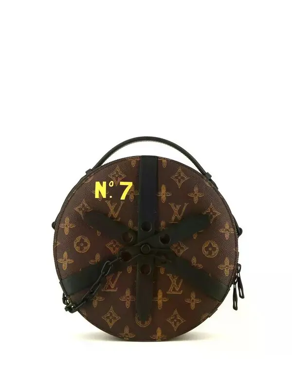 LOUIS VUITTON Monogram Circular Two-way Bag - Brown