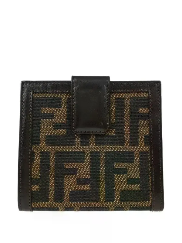 Fendi 1990-2000 Zucca Wallet - Brown