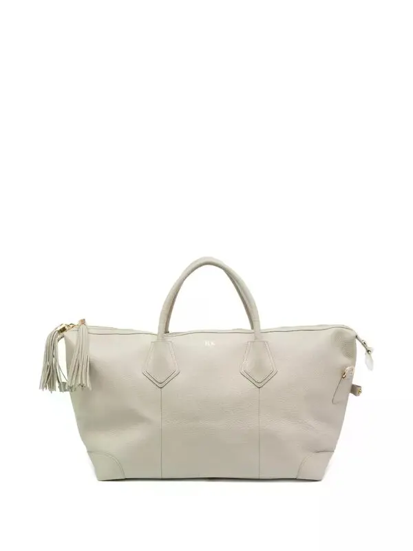 3.1 Phillip Lim Stripe-detail Leather Duffle Bag