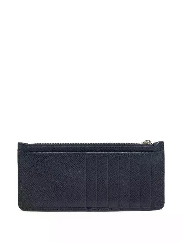 Dolce & Gabbana Logo-plaque Leather Card Holder
