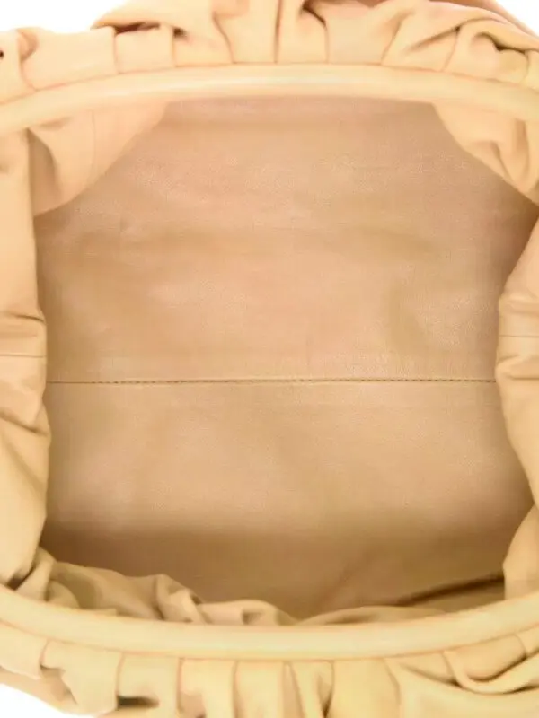 Bottega Veneta The Pouch Clutch Bag - Neutrals