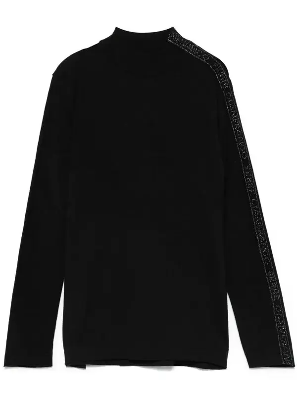 Gianfranco Ferre 2004-2005 Logo-tape Sweater