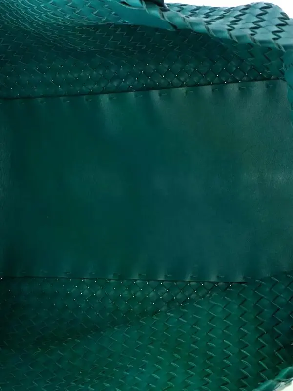 Bottega Veneta Cabat Intrecciato Nappa Medium Tote Bag - Blue