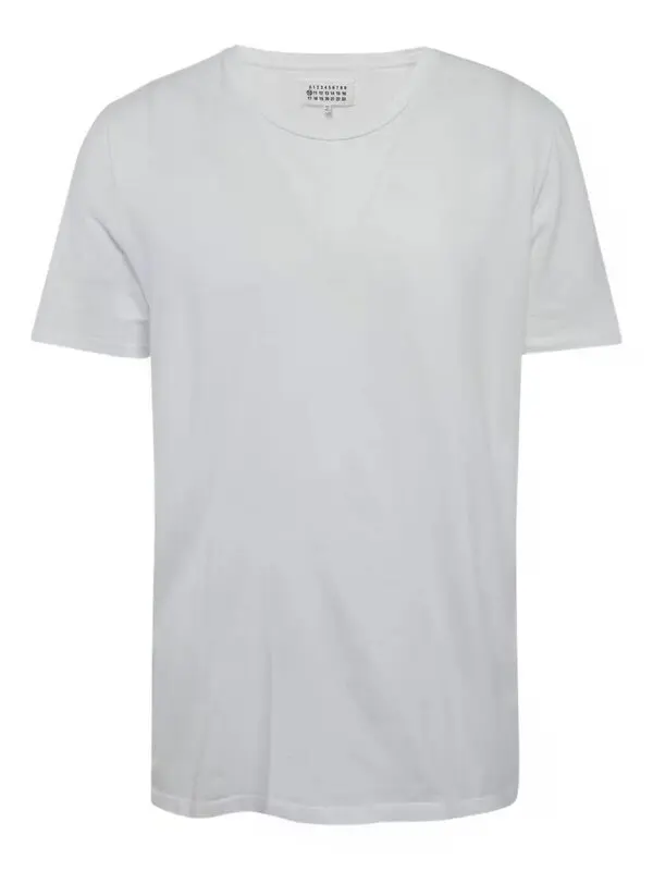Maison Martin Margiela Deconstructed Crew-neck T-shirt - White