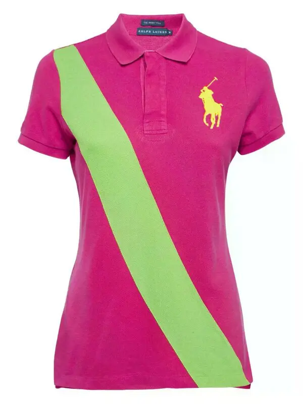 Polo Ralph Lauren Polo Shirt With Pony Motif - Pink