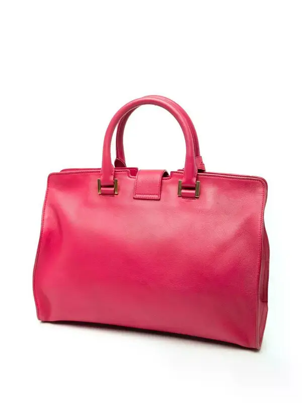 Saint Laurent Pre-owned Cabas Chyc Satchel - Pink