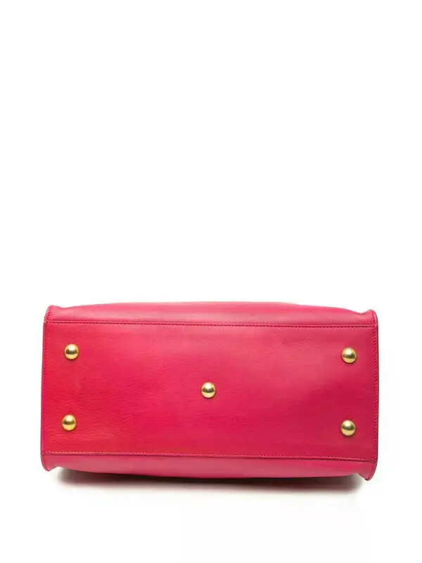 Saint Laurent Pre-owned Cabas Chyc Satchel - Pink