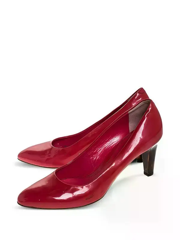 Bally 80mm Patent-finish Leather Pumps