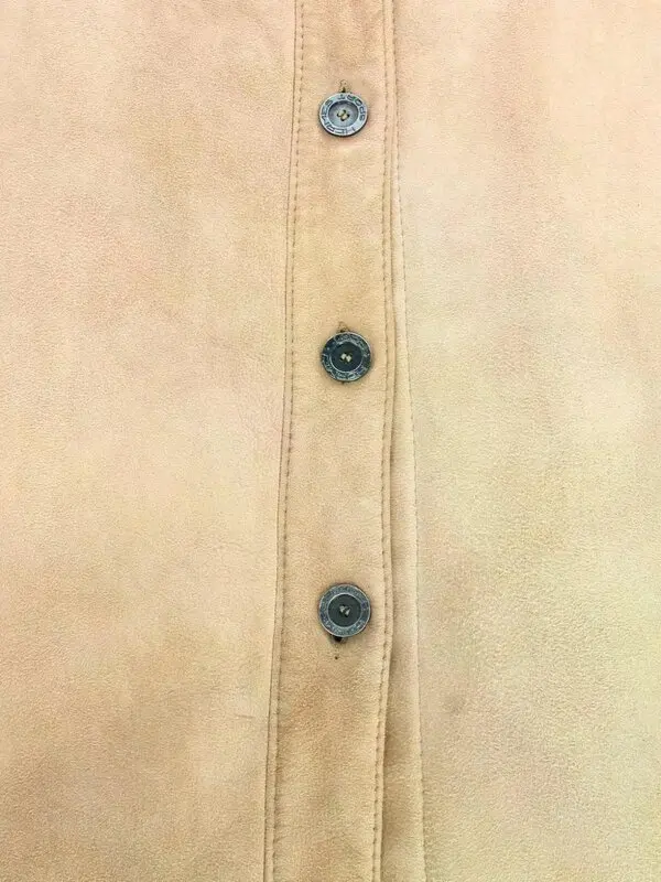 Hermès 2000s Suede Skirt