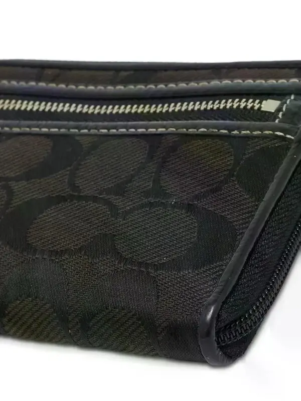 COACH Logo-printed Zip-around Wallet