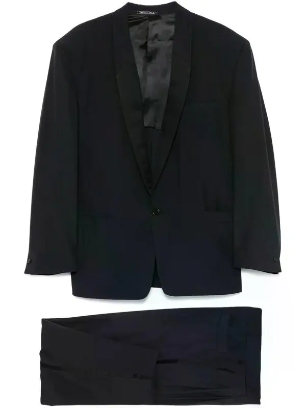 Versace 1980s Pleated Suit
