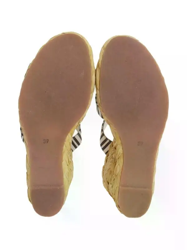 Christian Lacroix 110mm Striped Sandals
