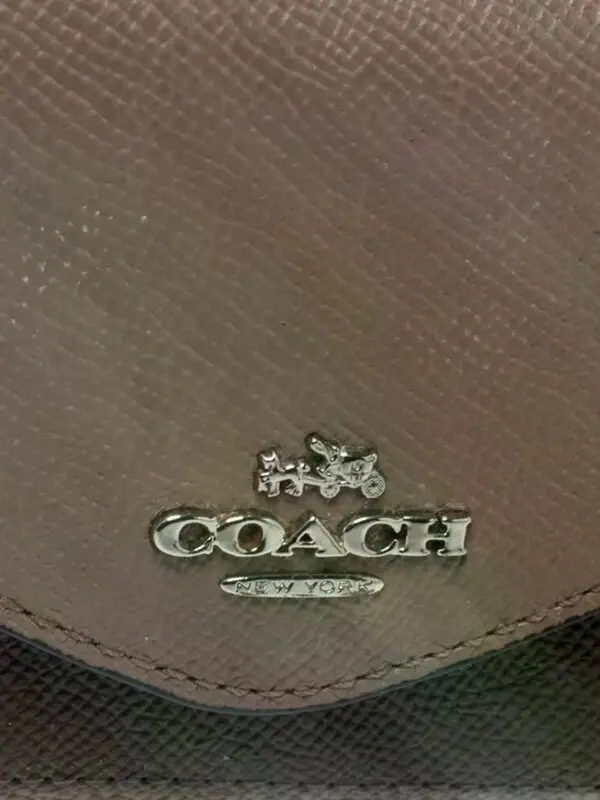 COACH VINTAGE Leather Continental Wallet