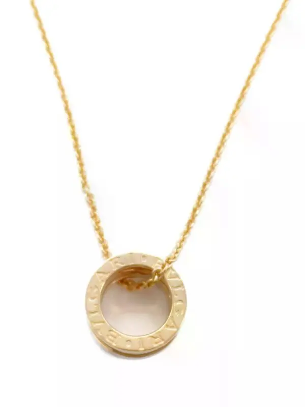 BVLGARI 2010s 18k Rose B-zero1 Necklace - Gold