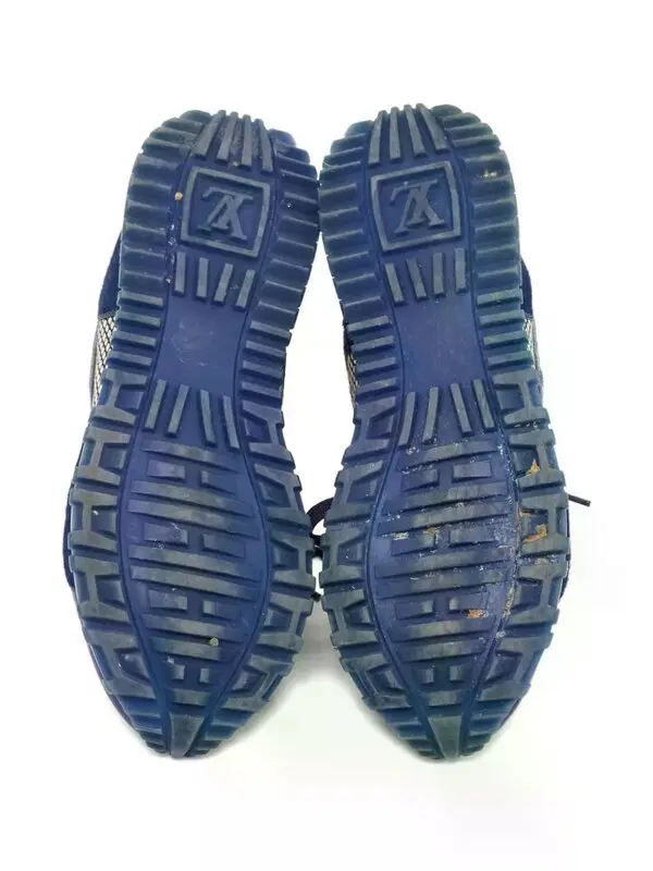 LOUIS VUITTON Leather Sneakers - Blue