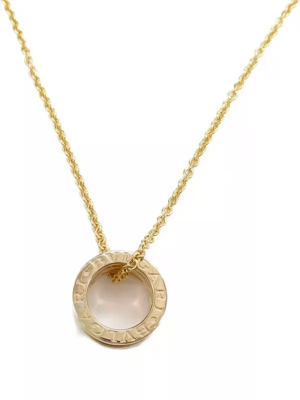 BVLGARI 2010s B.zero1 18k Rose Gold Necklace - Pink