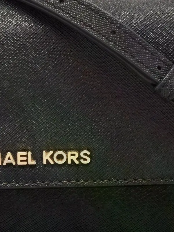 Michael Kors Logo-lettering Mini Bag - Black