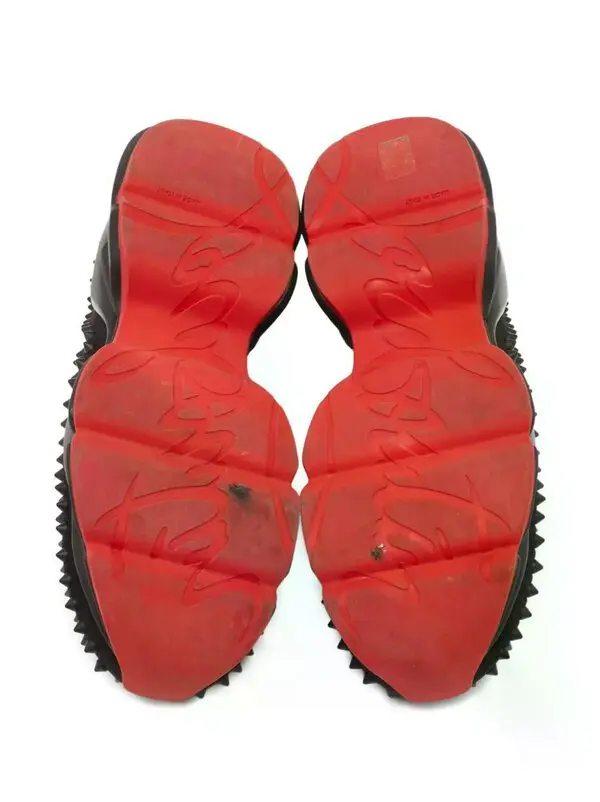 CHRISTIAN LOUBOUTIN Spike Sock Sneakers - Black