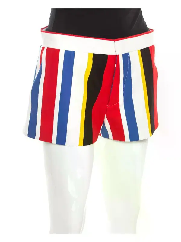Marni Striped Cotton Shorts