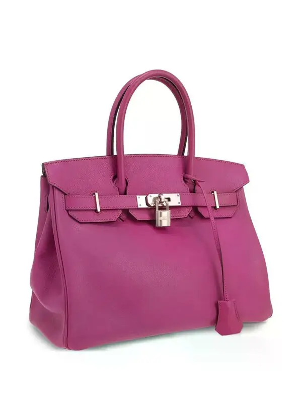 Hermès Birkin 30 Handbag - Purple
