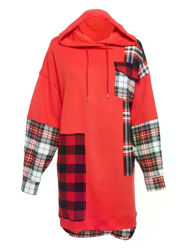 Alexander McQueen Cotton Hooded Dress