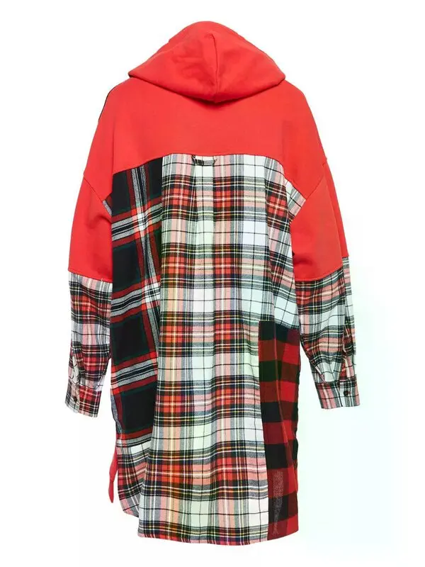 Alexander McQueen Cotton Hooded Dress