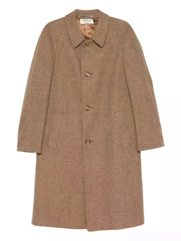 A.N.G.E.L.O. VINTAGE CULT 1990s Mélange-effect Coat
