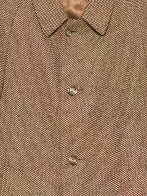 A.N.G.E.L.O. VINTAGE CULT 1990s Mélange-effect Coat