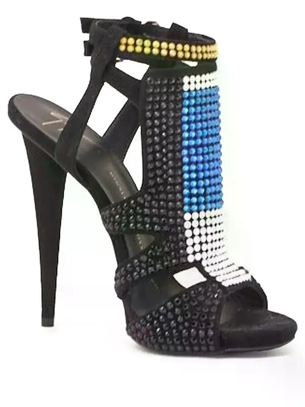 GIUSEPPE ZANOTTI 120mm Strass Sandals