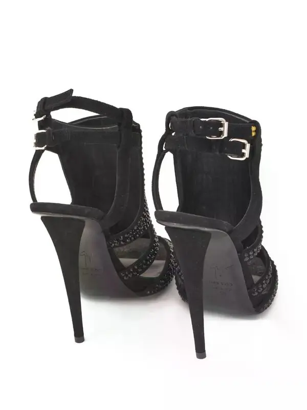 GIUSEPPE ZANOTTI 120mm Strass Sandals
