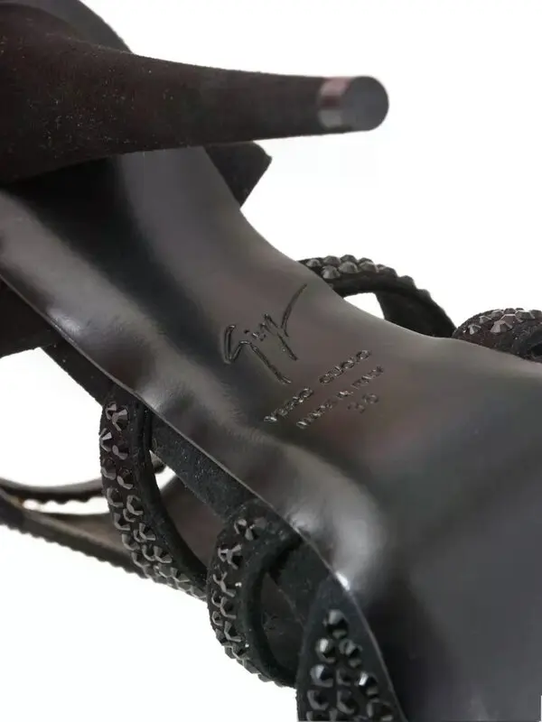 GIUSEPPE ZANOTTI 120mm Strass Sandals