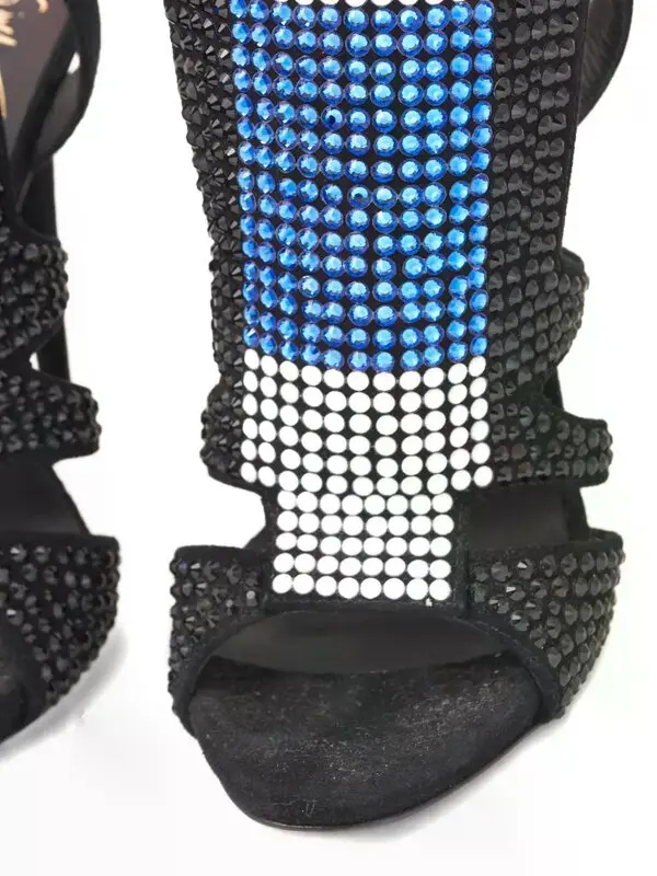 GIUSEPPE ZANOTTI 120mm Strass Sandals