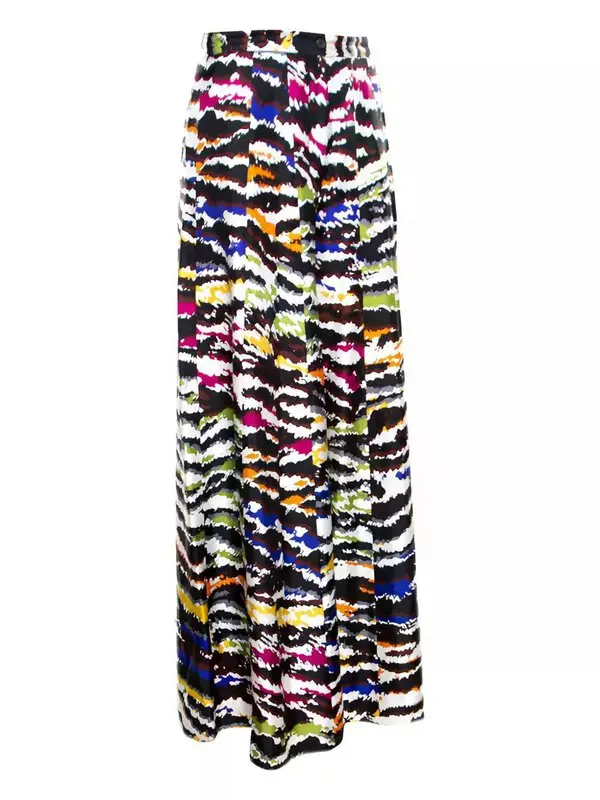 Missoni Pleated Printed Trousers