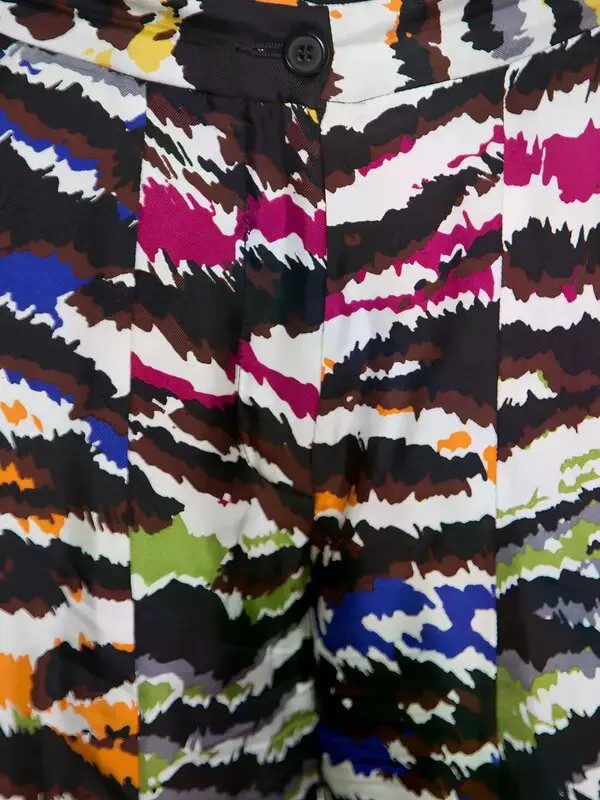 Missoni Pleated Printed Trousers